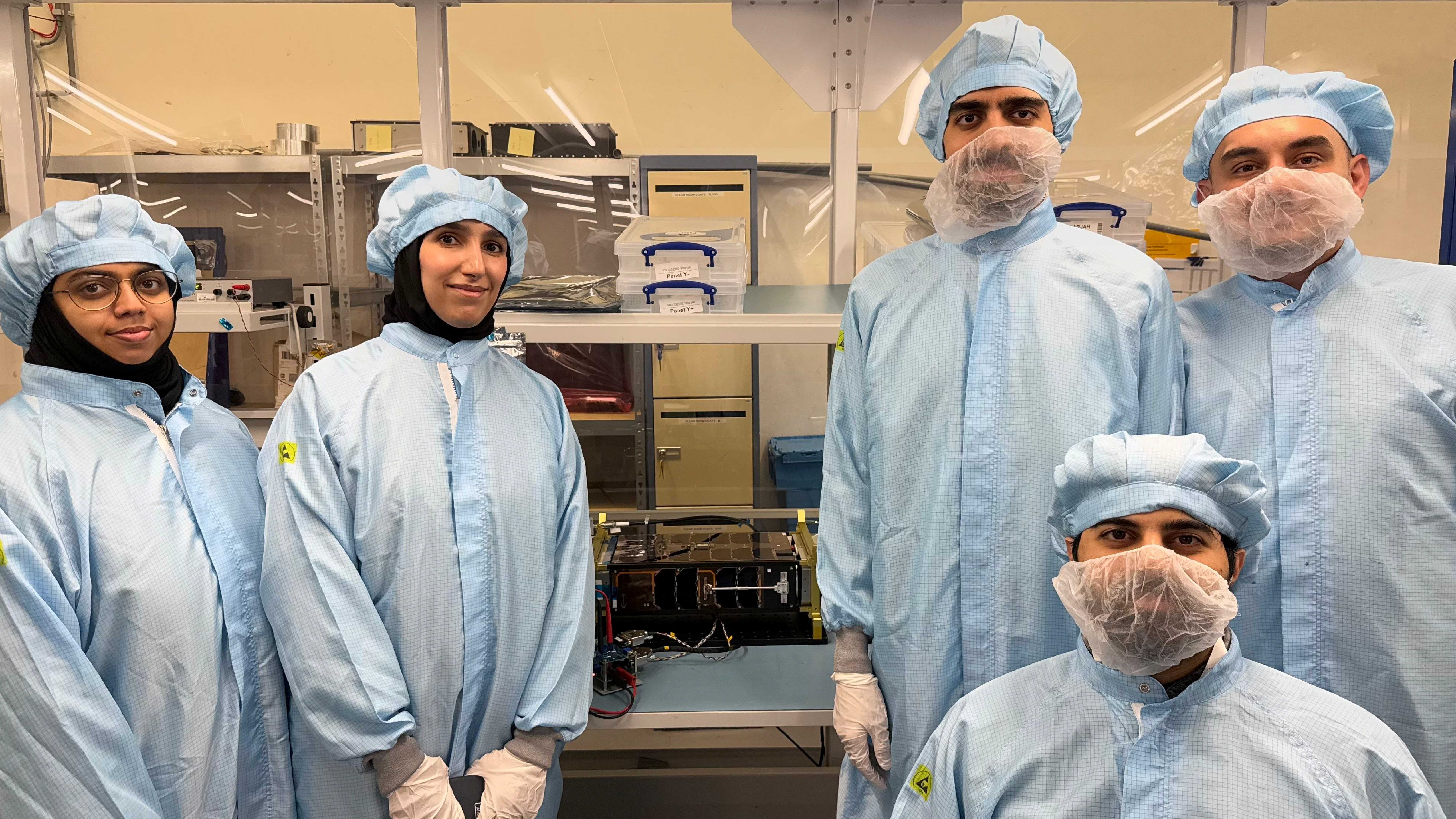 The Final Testing Phase of Sharjah Sat-2 Begins during SAASST Visit to ...