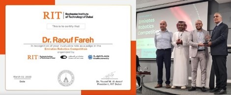 Participating in Emirates Robotics Competition